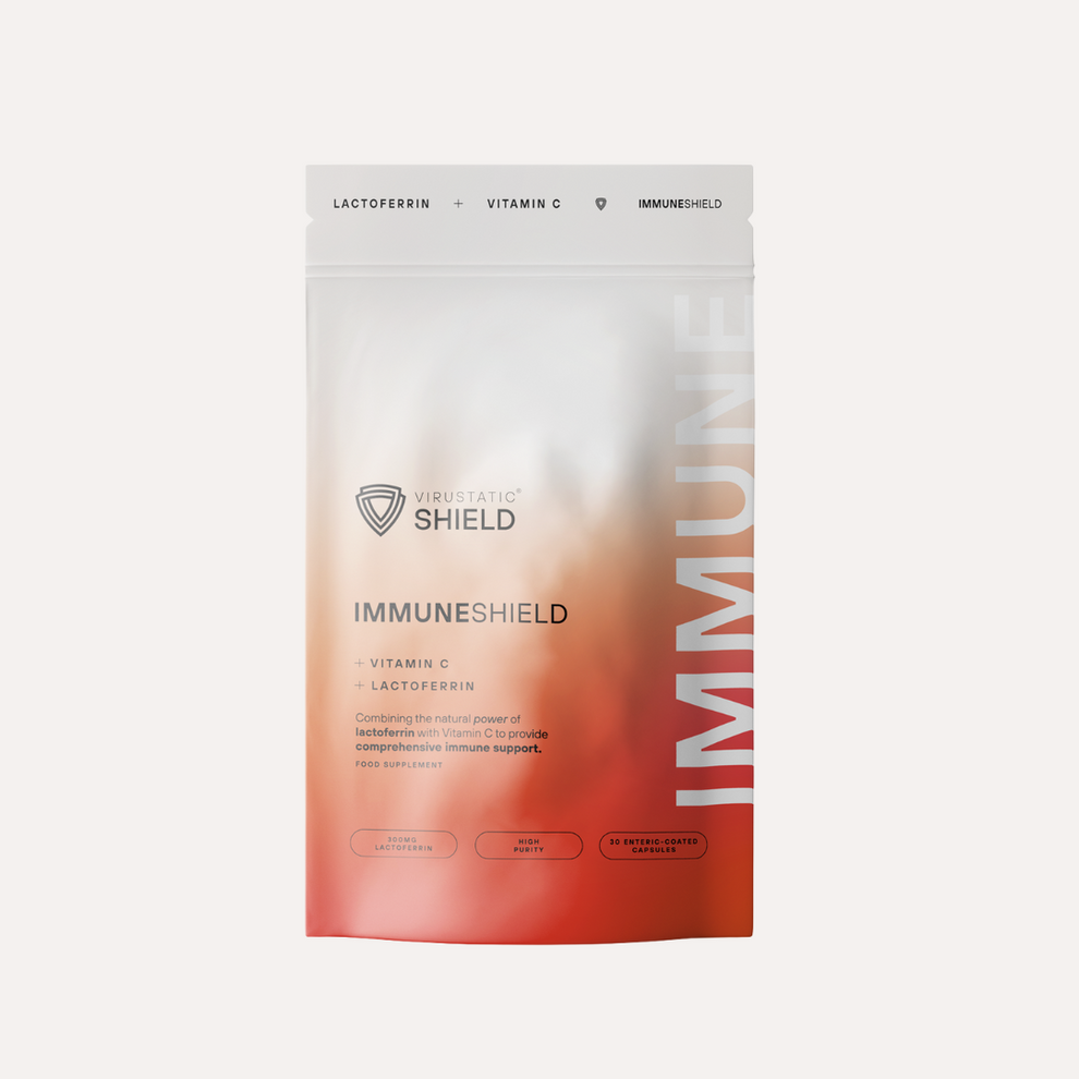 IMMUNE SHIELD | Lactoferrin + Vitamin C – Virustatic Shield